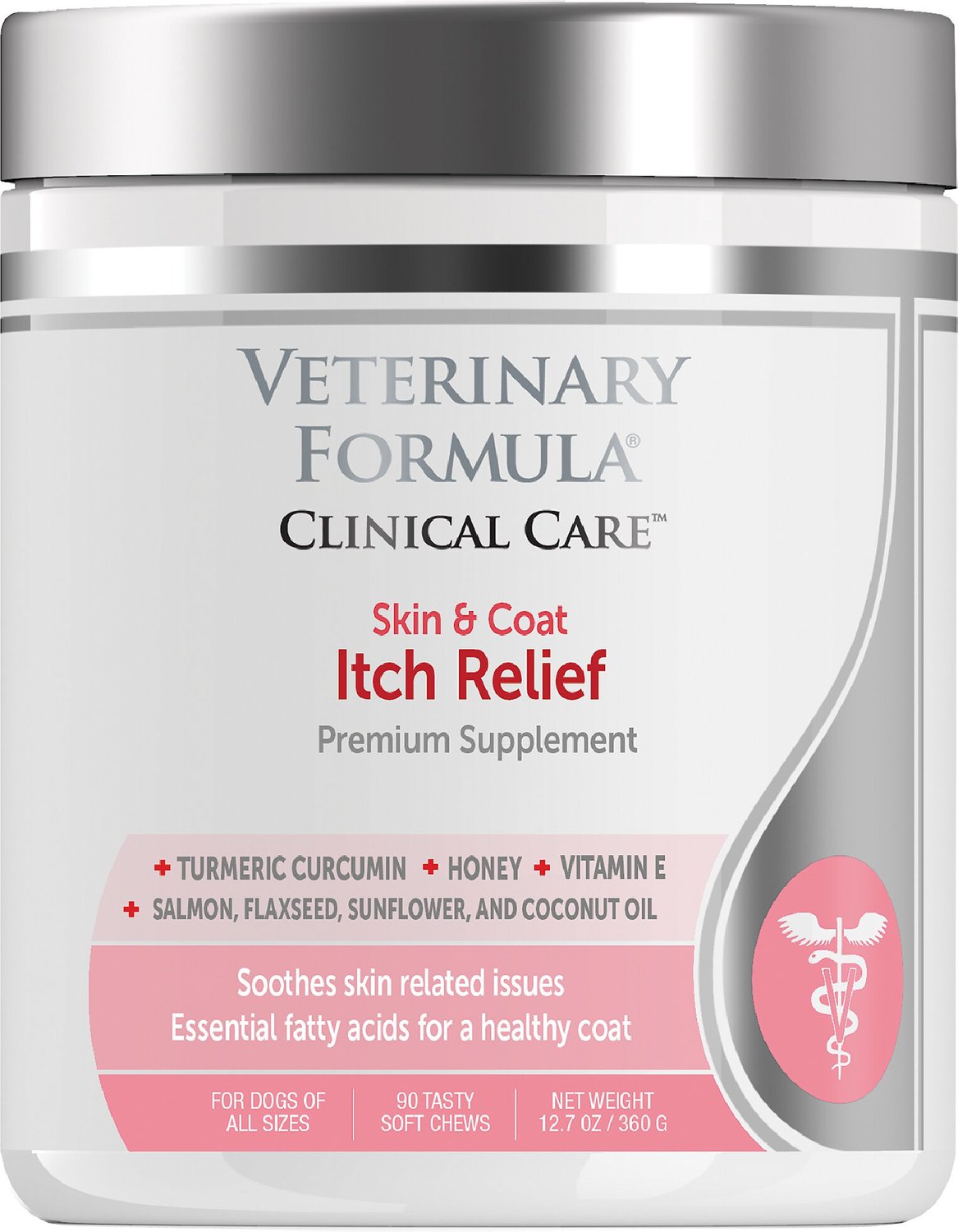 VETERINARY FORMULA CLINICAL CARE Skin & Coat Dog Supplement, 90 count ...