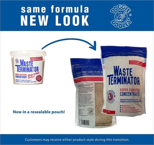 DOGGIE DOOLEY Waste Terminator Powder, 13-oz - Chewy.com