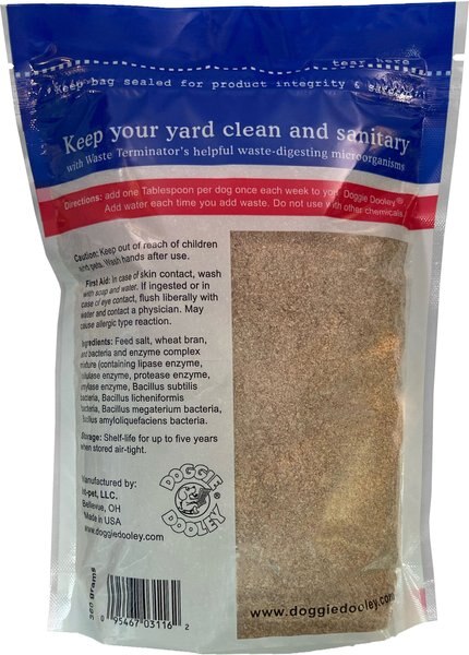 DOGGIE DOOLEY Waste Terminator Powder, 13-oz - Chewy.com