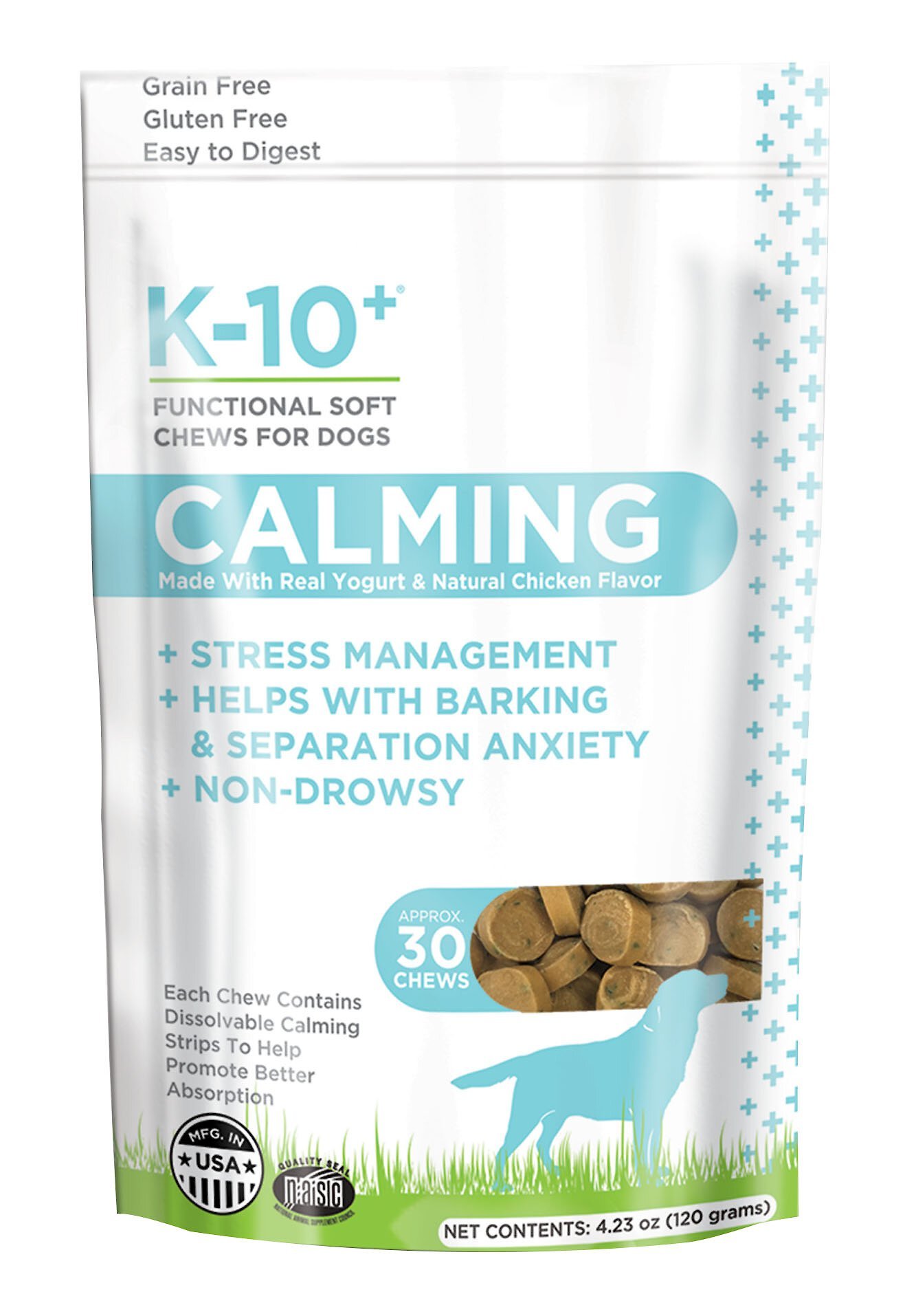 Questions and Answers about K-10+ Calming Supplement Functional Dog ...