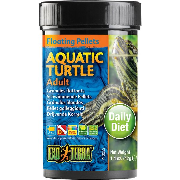 OMEGA ONE Adult Turtle Floating Sticks Food, 3.5-oz jar - Chewy.com