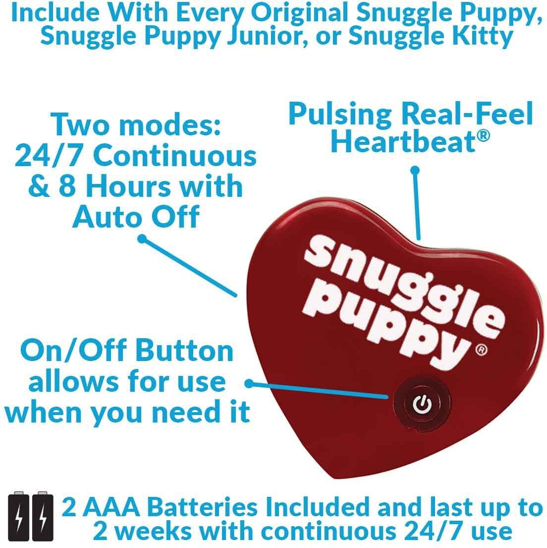 SNUGGLE PUPPY Original Snuggle Puppy Plush Dog Behavioral Aid Anxiety ...