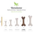 BENEBONE Bacon Stick Tough Dog Chew Toy, Large - Chewy.com