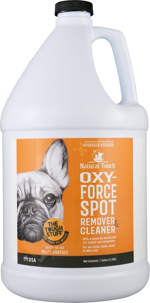 TOUGH STUFF Oxy-Force Spot Remover & Cleaner, 1-gal bottle - Chewy.com
