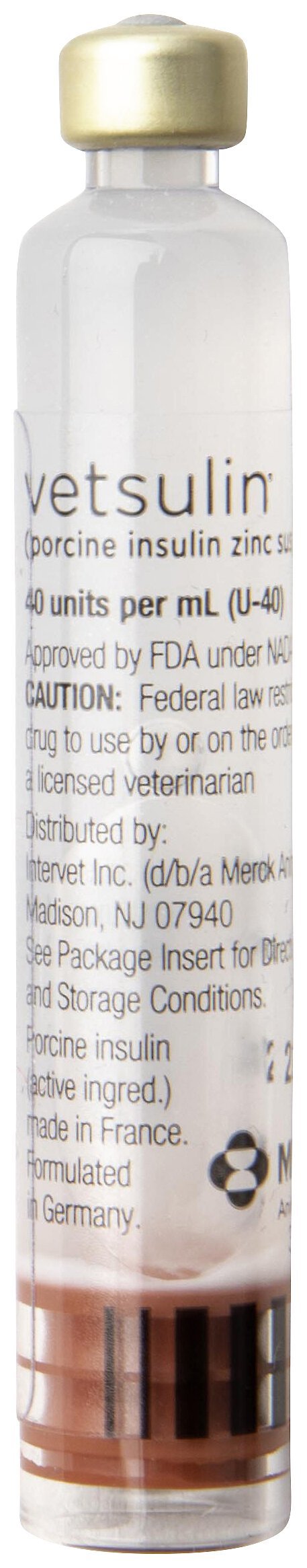 Product Reviews for VETSULIN (porcine insulin zinc suspension) U-40 ...