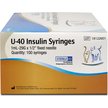 MERCK Insulin Syringes U-40 0.5-in x 29G, 1-cc, 100 syringes - Chewy.com