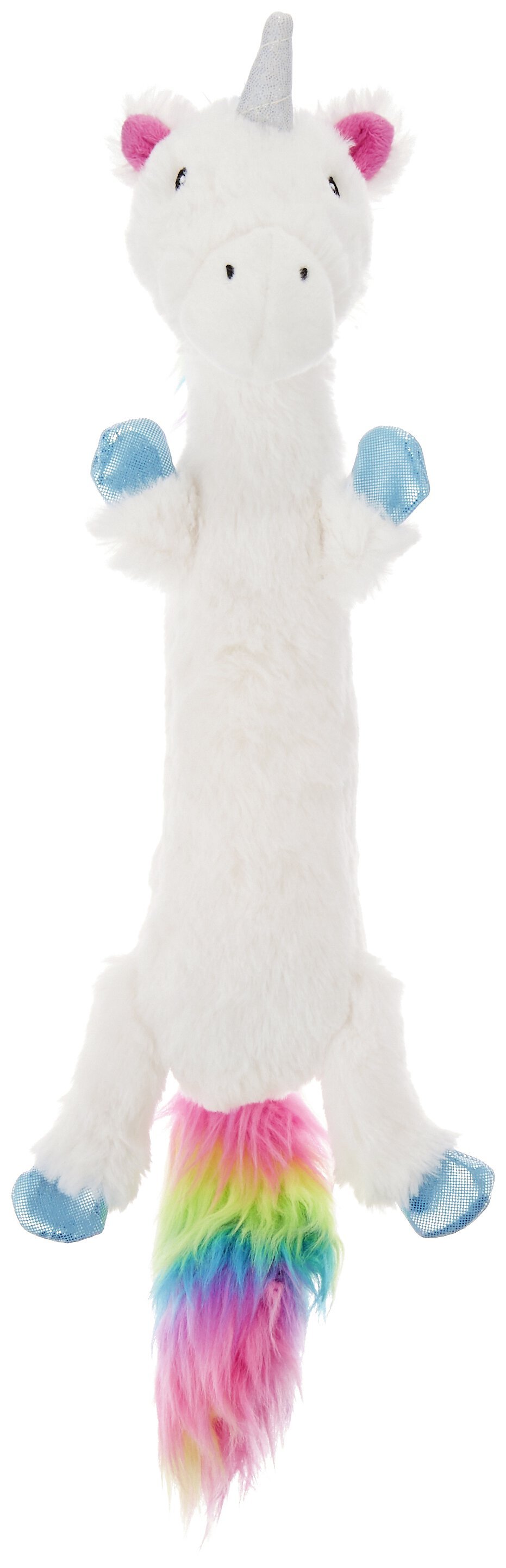 FRISCO Unicorn Skinny Plush Squeaky Dog Toy Customer Questions - Chewy.com