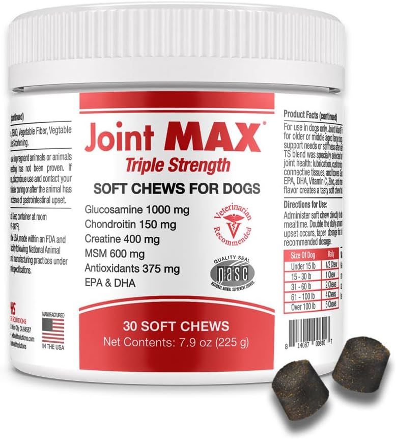 JOINT MAX Triple Strength Soft Chew Joint Supplement for Dogs Customer ...