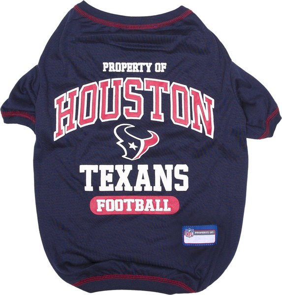 PETS FIRST NFL Dog & Cat T-Shirt, Houston Texans, X-Large - Chewy.com