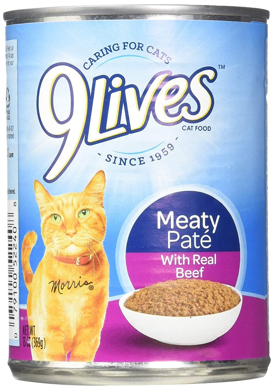 Questions and Answers about 9 LIVES Meaty Pate with Real Beef Wet Cat Food