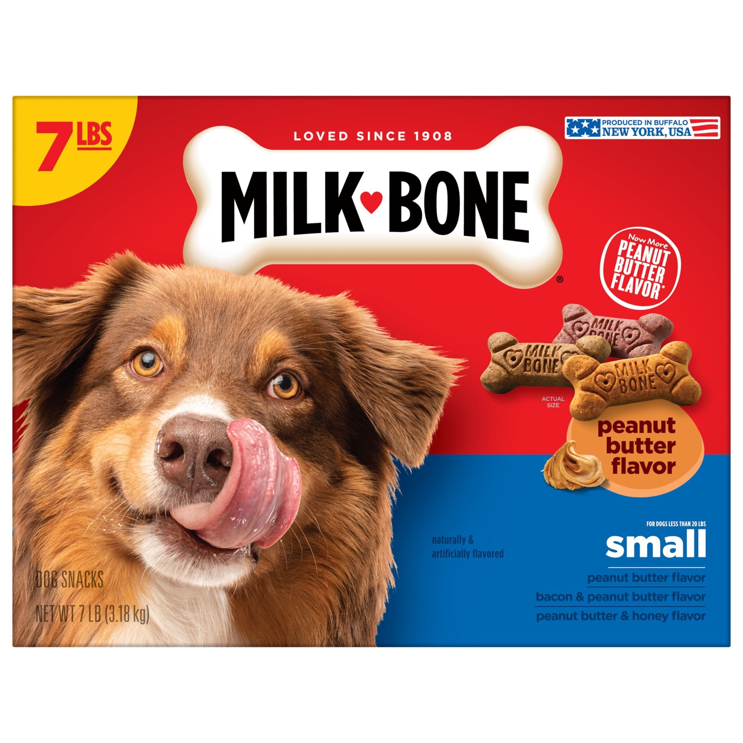 MILK-BONE Small/Medium Peanut Butter Flavor Variety Dog Treats Customer ...