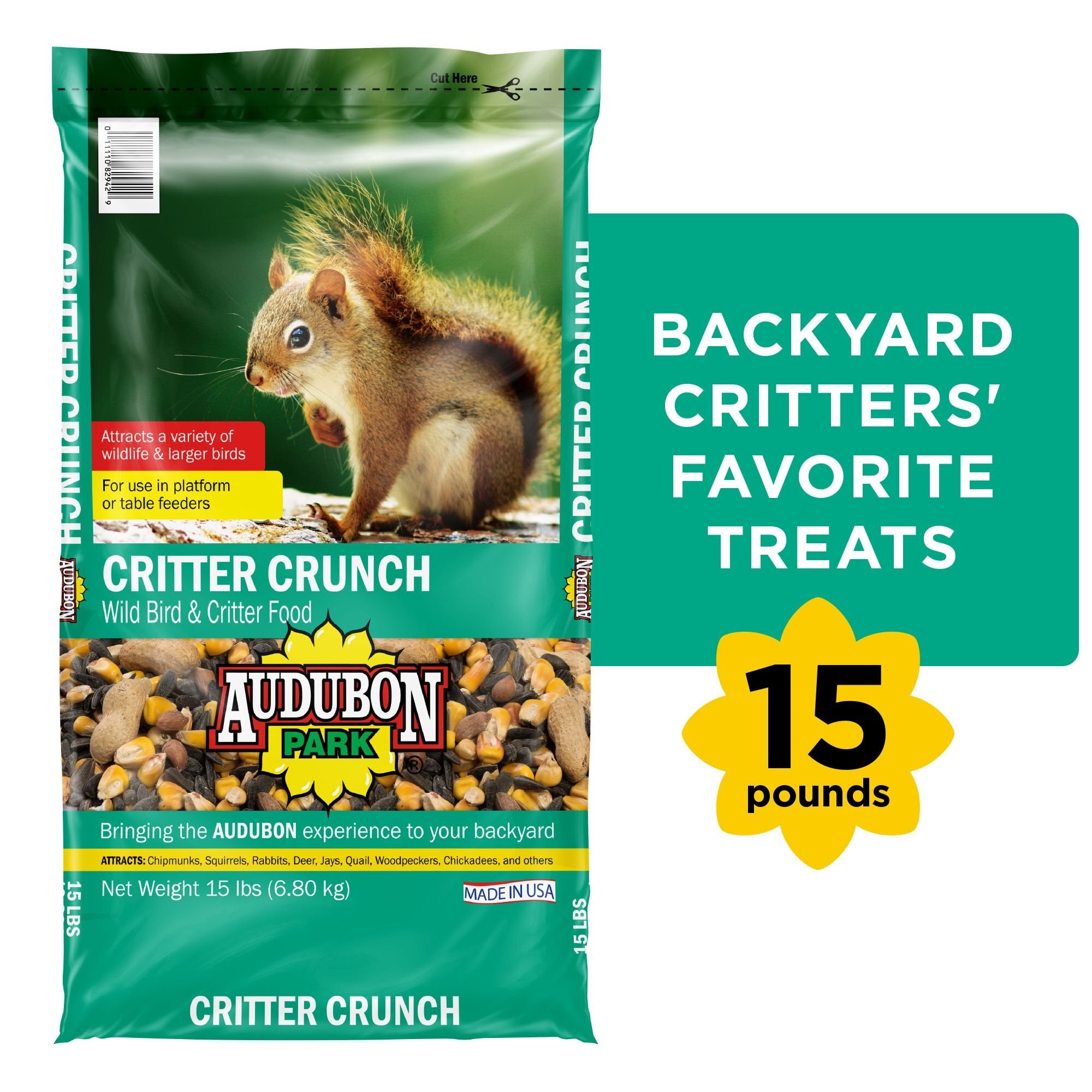AUDUBON PARK Critter Crunch Wild Bird Food Customer Questions - Chewy.com