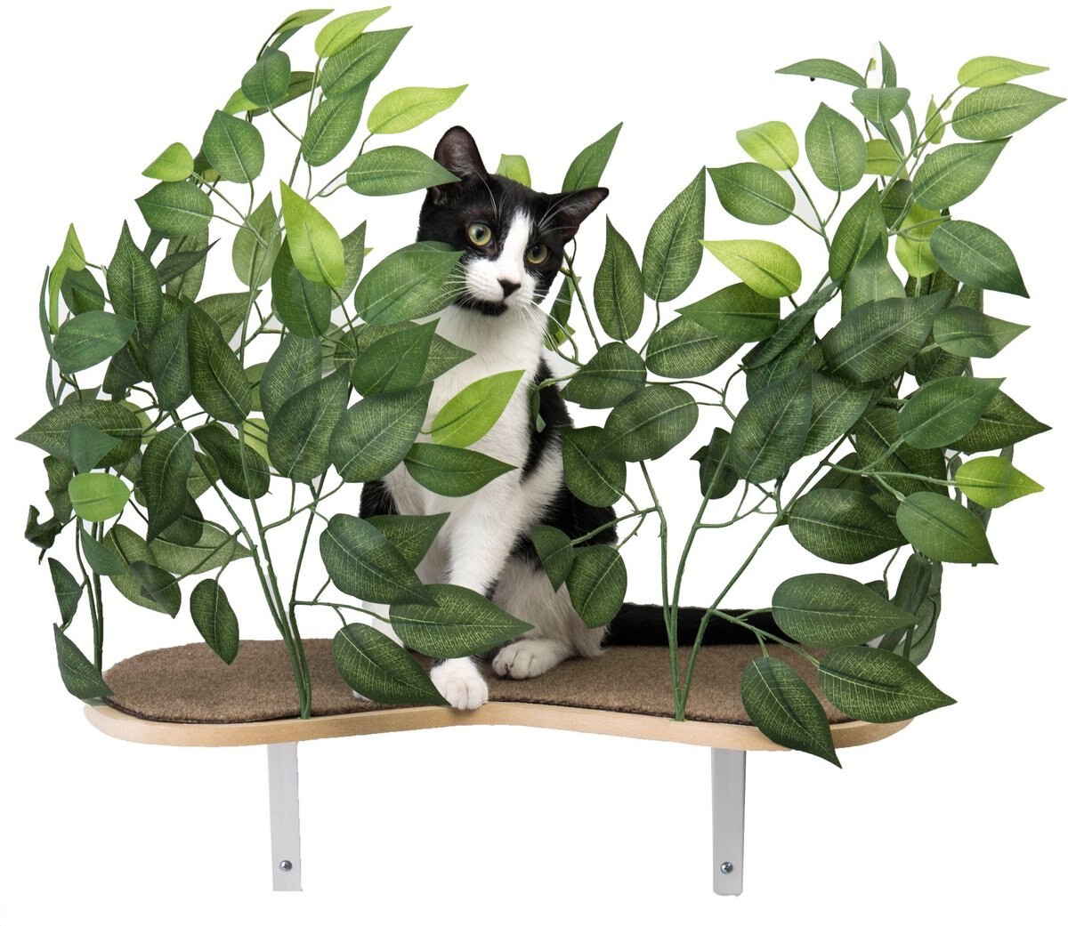 ON2PETS Cat Canopy Wall Shelves, Curve, 2 count - Chewy.com