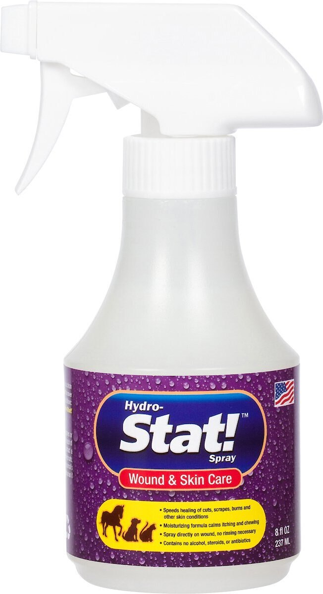 STAT! SPRAY Hydro-Stat! Wound & Skin Care Spray for Dogs, Cats & Horses ...