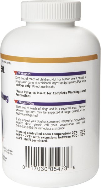 Backorder - FLEXPROFEN (Carprofen) Chewable Tablets for Dogs, 100-mg, 1 ...