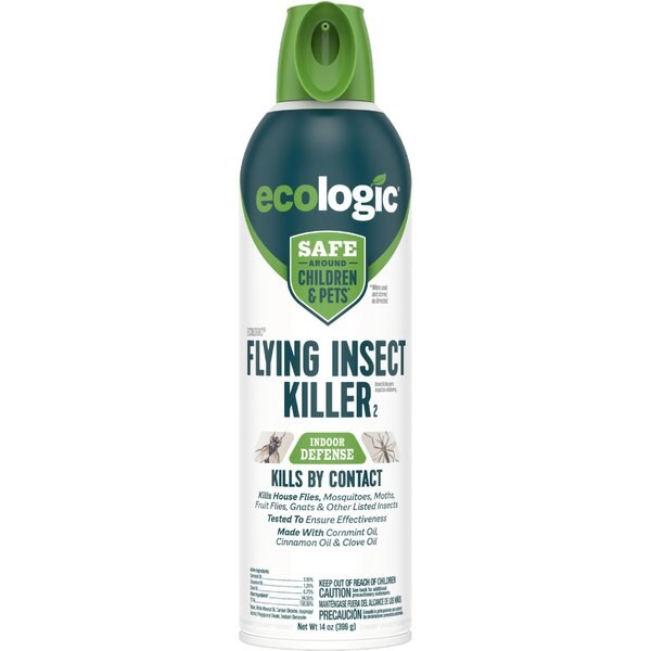ECOLOGIC Flying Insect Killer Aerosol Spray, 14-fl oz bottle - Chewy.com