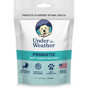 VITAL PLANET Flora Dog 20 Billion Daily Probiotic Soft Chew Dog ...