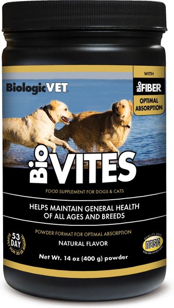 BIOLOGIC VET BIOVET VITES Complete Multi-Nutrient Dog & Cat Supplement ...