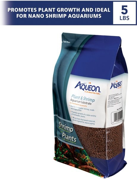 AQUEON Plant & Shrimp Aquarium Substrate, 5-lb bag - Chewy.com