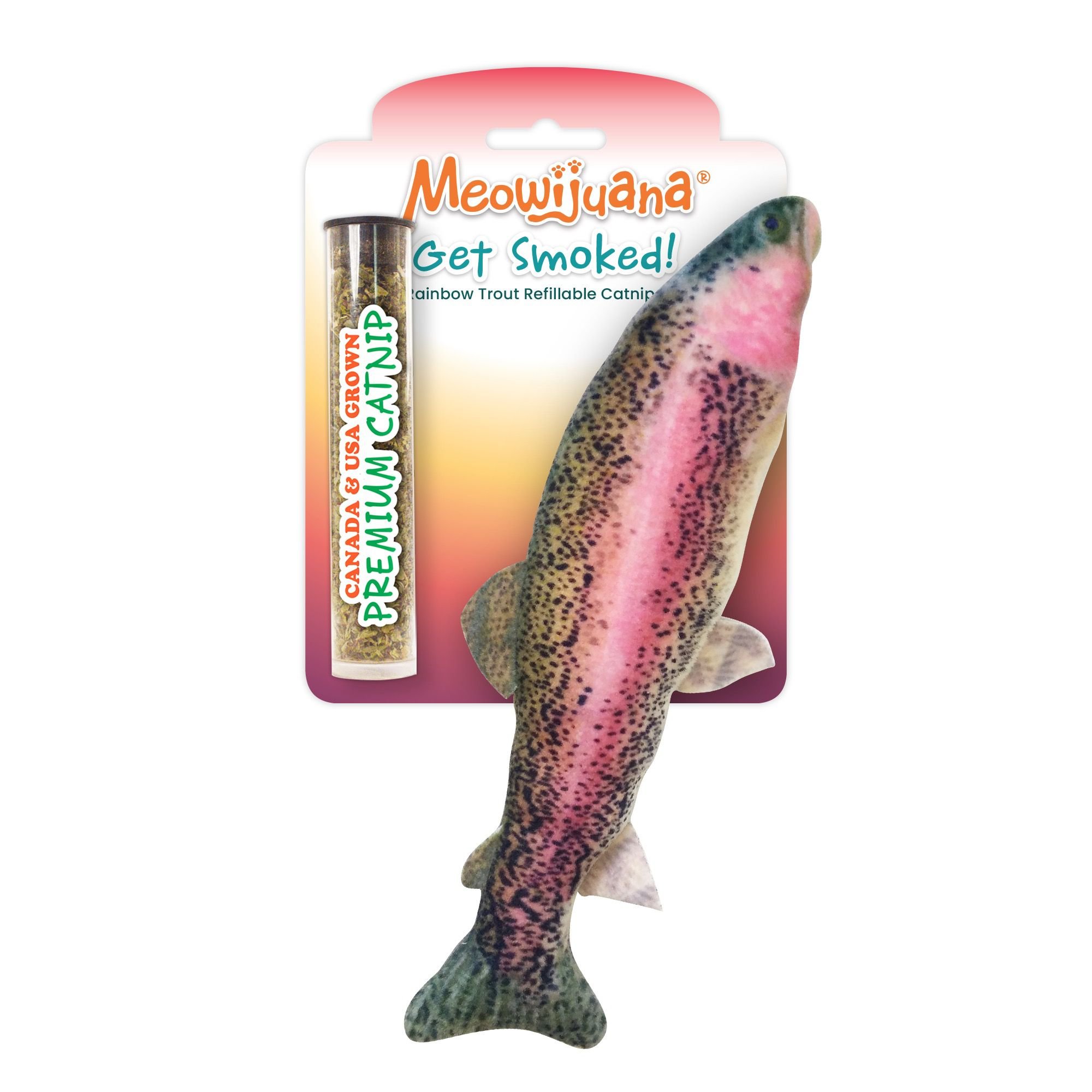 MEOWIJUANA Refillable Get Smoked Catnip Fish Cat Toy Customer Questions ...