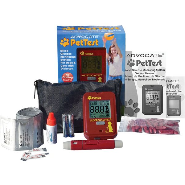 IPET PRO Blood Glucose Monitoring & Blood Glucose Test Strips for Dogs ...