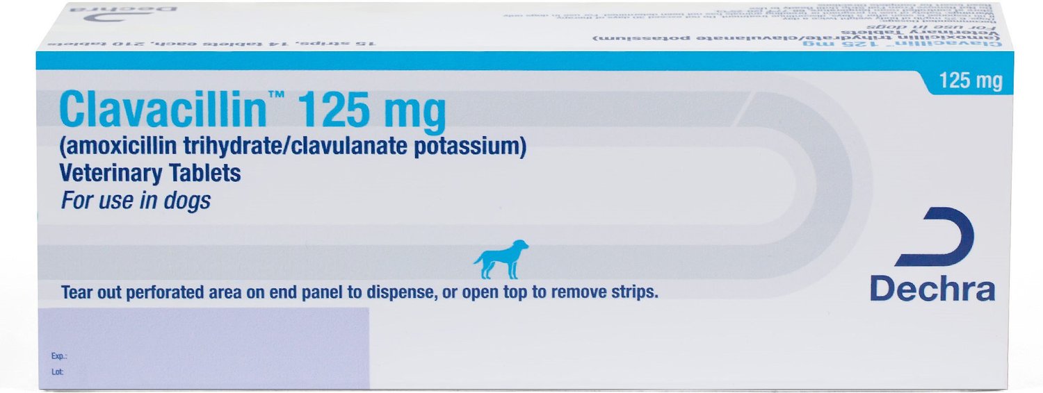 CLAVACILLIN (amoxicillin trihydrate/clavulanate potassium) Tablets for ...