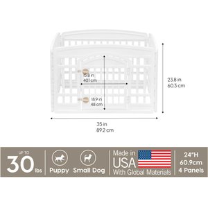 10 Best Plastic Dog Pens 2024: According to Reviews | Chewy