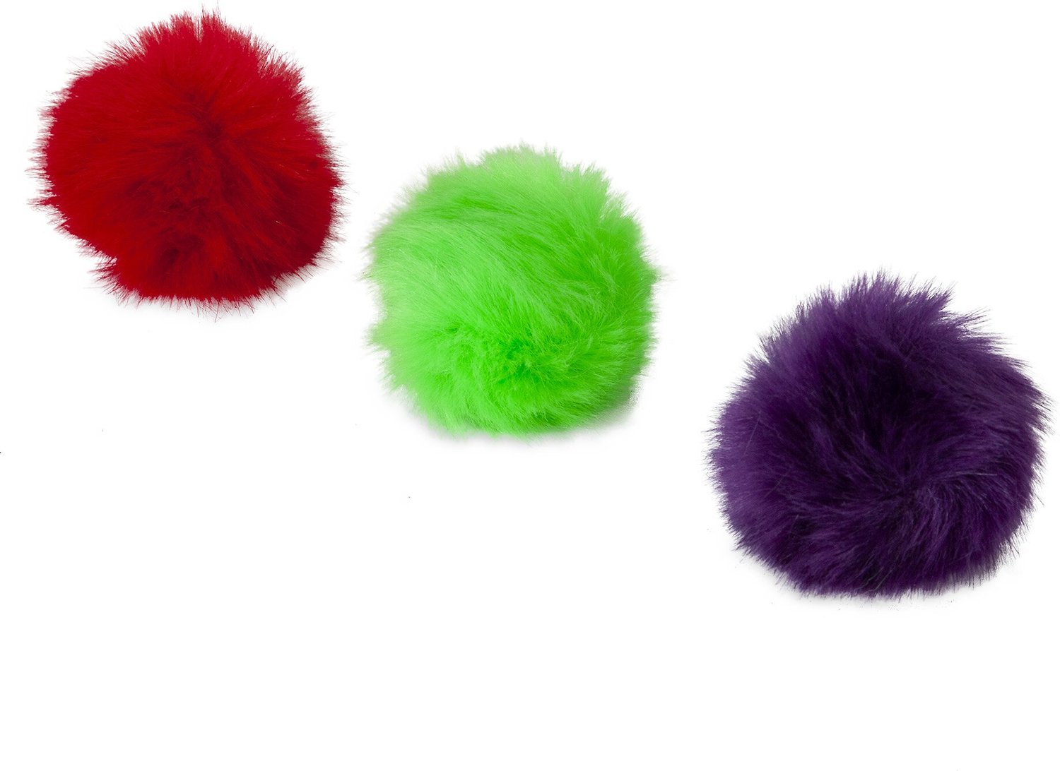 JW PET Fun Fluffs Cat Toys, 3 count - Chewy.com