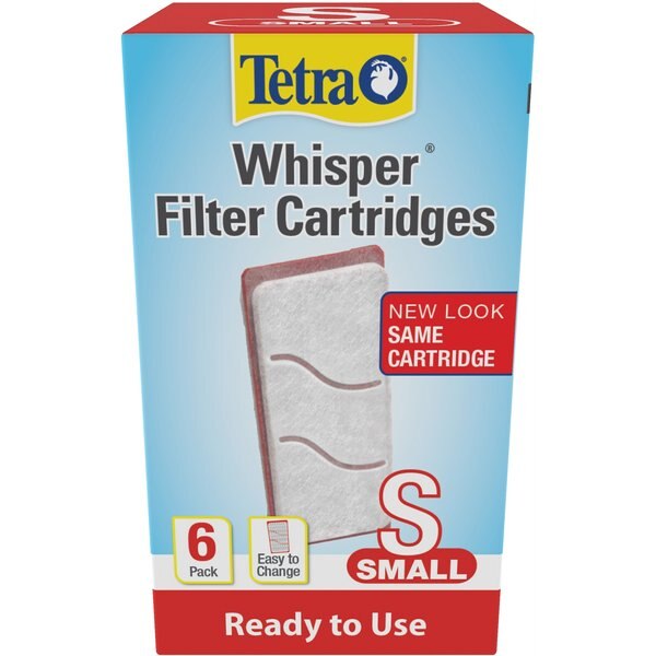 TETRA Whisper Aquarium Filter Cartridges, Small, 6 count - Chewy.com