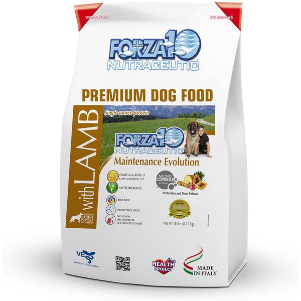 FORZA10 Nutraceutic Maintenance Evolution Fish Dry Dog Food, 18-lb bag - Chewy.com