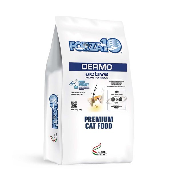 FORZA10 Nutraceutic Active Line Dermo Dry Cat Food, 4-lb bag - Chewy.com