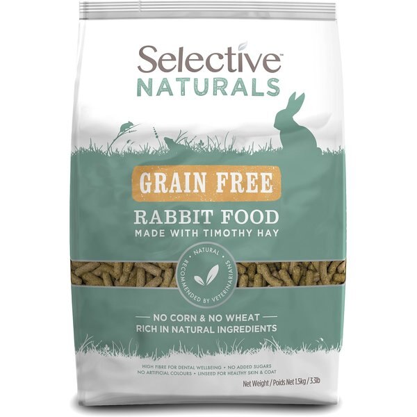 SCIENCE SELECTIVE Naturals Grain-Free Rabbit Food, 3.3-lb bag - Chewy.com