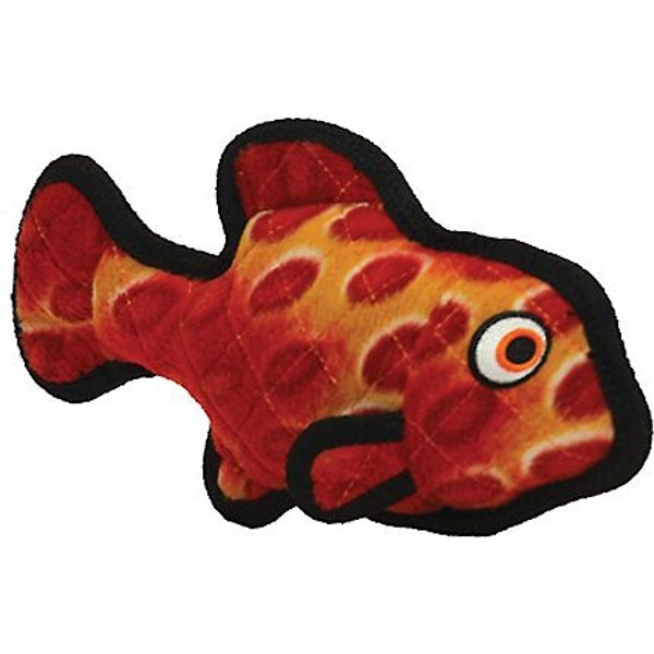 TUFFY'S Ocean Creatures Trout Squeaky Plush Dog Toy, Red - Chewy.com