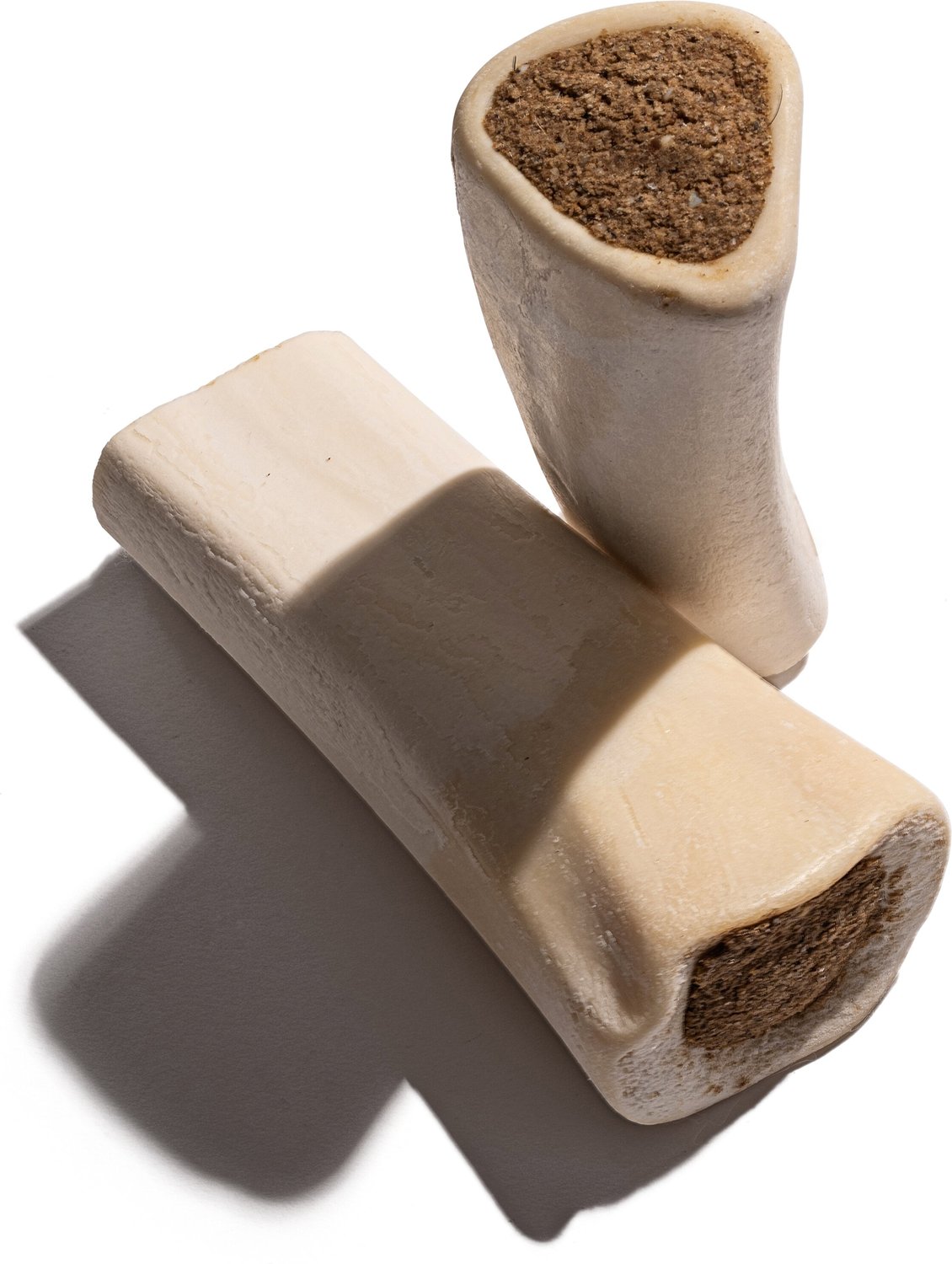 JACK & PUP Large Stuffed Marrow Bone Filled with Peanut Butter Flavor ...