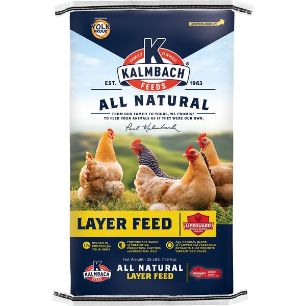 KALMBACH FEEDS All Natural Henhouse Reserve Premium Layer Chicken Feed ...