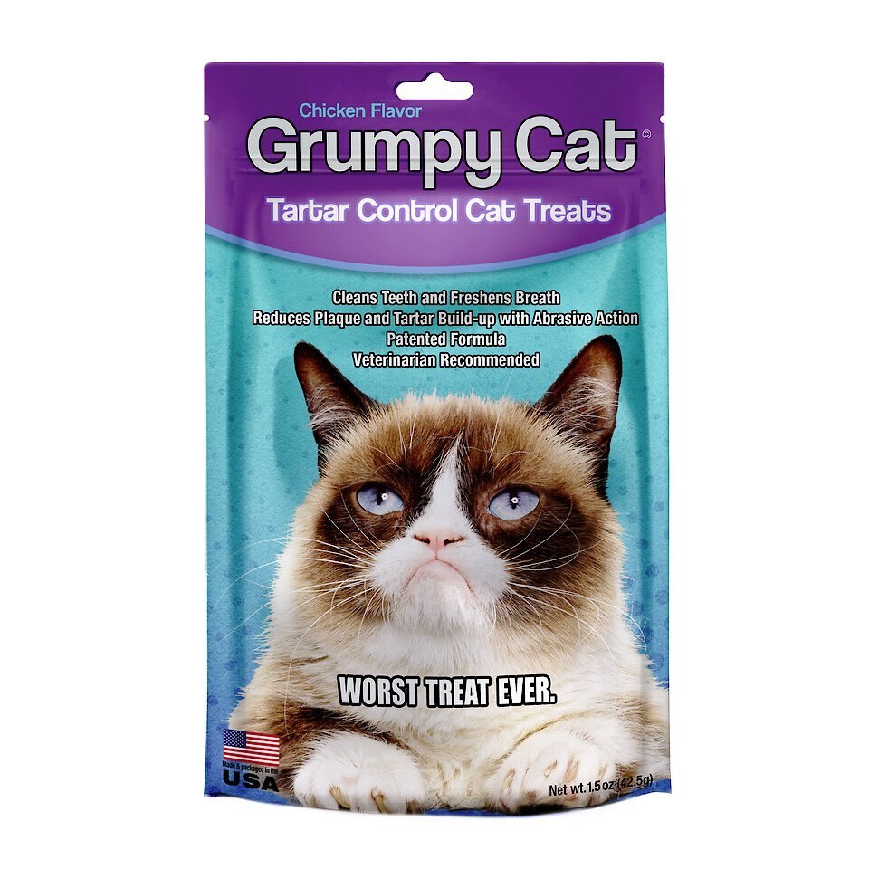 Questions and Answers about TEAM TREATZ Grumpy Cat Tartar Control ...