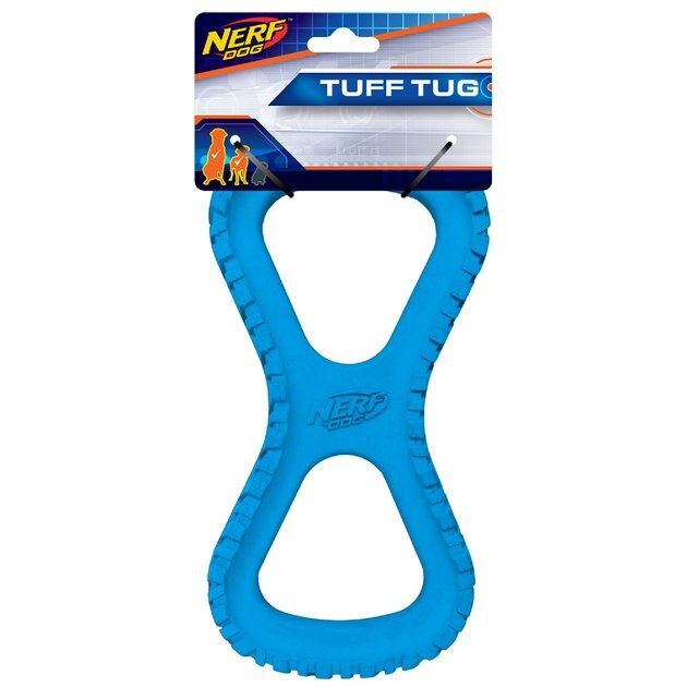 NERF DOG Tuff Tug Tire Infinity Dog Toy, 10-in - Chewy.com