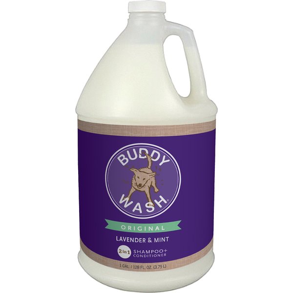 BUDDY WASH Original Lavender & Mint Dog Shampoo & Conditioner, 1-gal ...