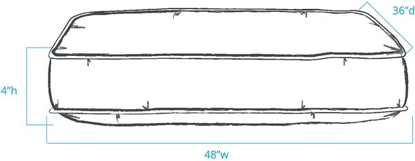 Discontinued - PENDLETON Harding Petnapper Pillow Dog Bed with ...