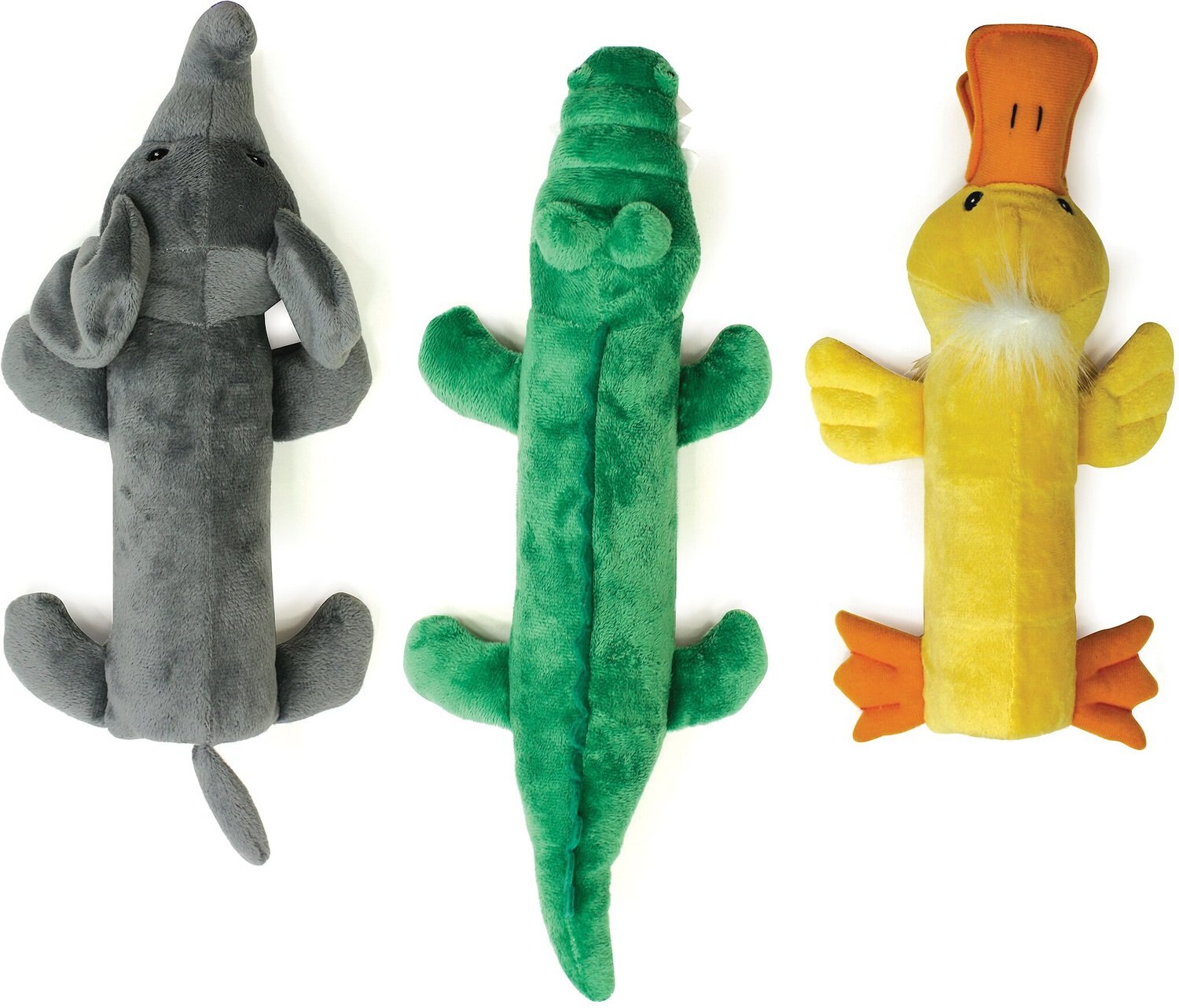 ETHICAL PET Crunch & Squeak Plush Bottle Dog Toy, Character Varies ...