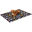 ETHICAL PET Snuggler Patterned Dog Blanket, Black, 40-in - Chewy.com