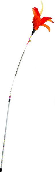 ETHICAL PET Spring Coil Teaser Wand Cat Toy, Color Varies - Chewy.com