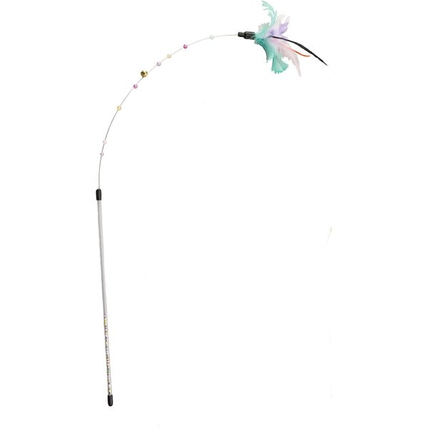 ETHICAL PET Spring Coil Teaser Wand Cat Toy, Color Varies - Chewy.com