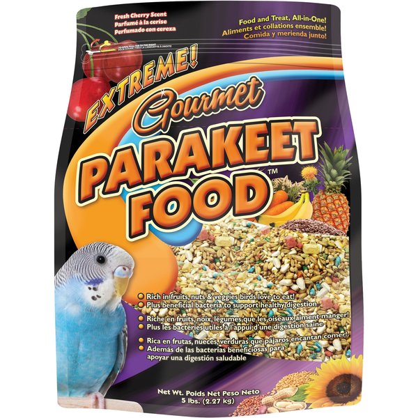 3-D Parakeet Food, 5-lb jar - Chewy.com