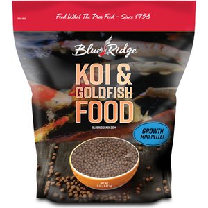 BLUE RIDGE KOI & GOLDFISH Cool Water Wheat Formula Koi & Goldfish Food ...