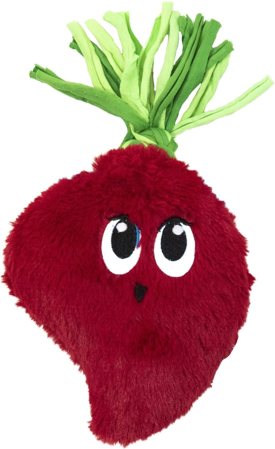 OUTWARD HOUND Fetchtablez Squeaky Plush Dog Toy, Beet - Chewy.com