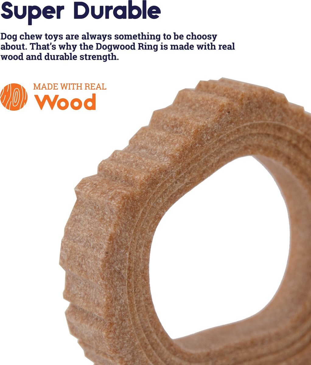 PETSTAGES Dogwood Ring Tough Dog Chew Toy - Chewy.com