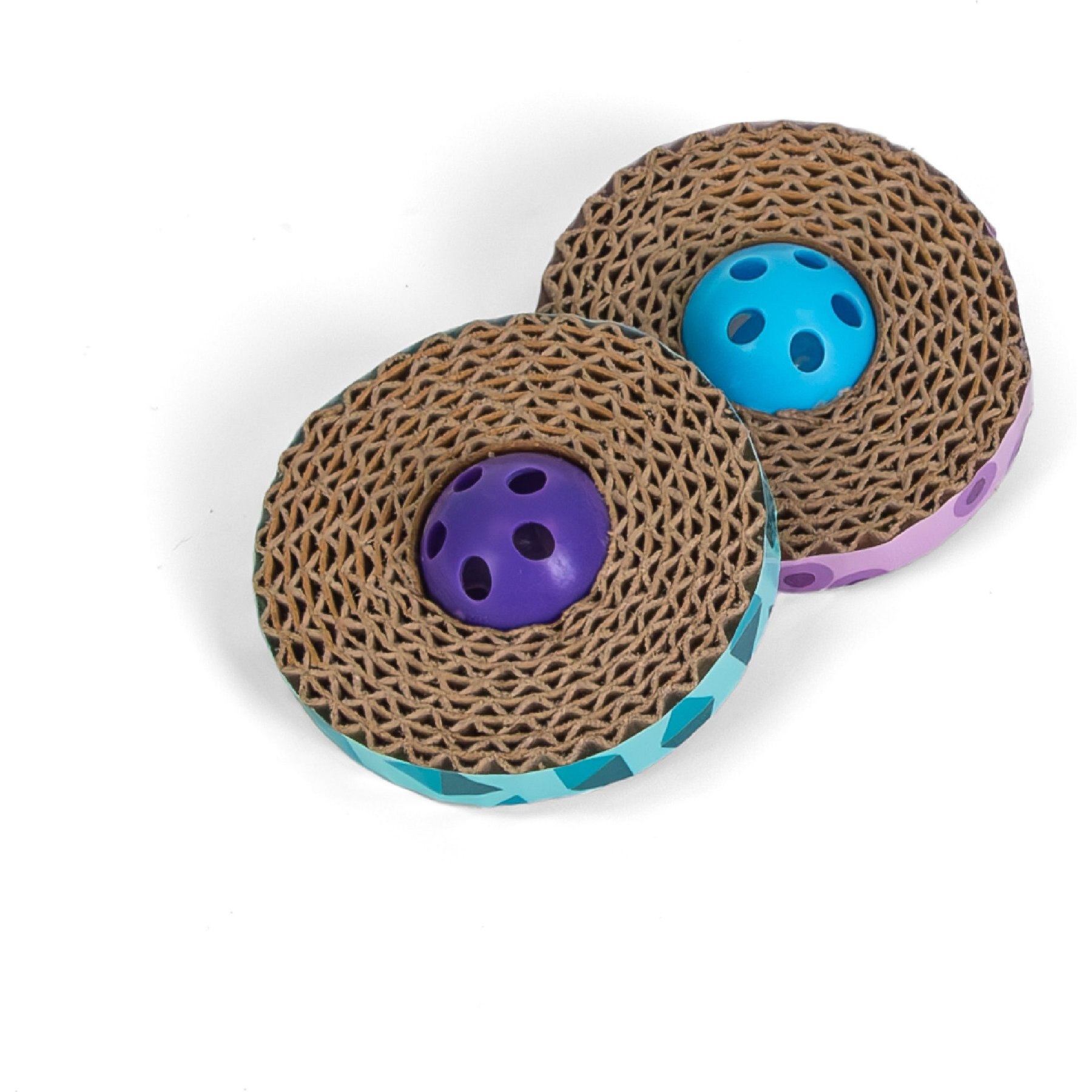 CATSTAGES Spin & Scratch Cat Toy, 2 count - Chewy.com