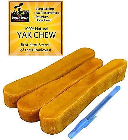 DOWNTOWN PET SUPPLY Yak Chew Dog Treats, 1-lb bag - Chewy.com