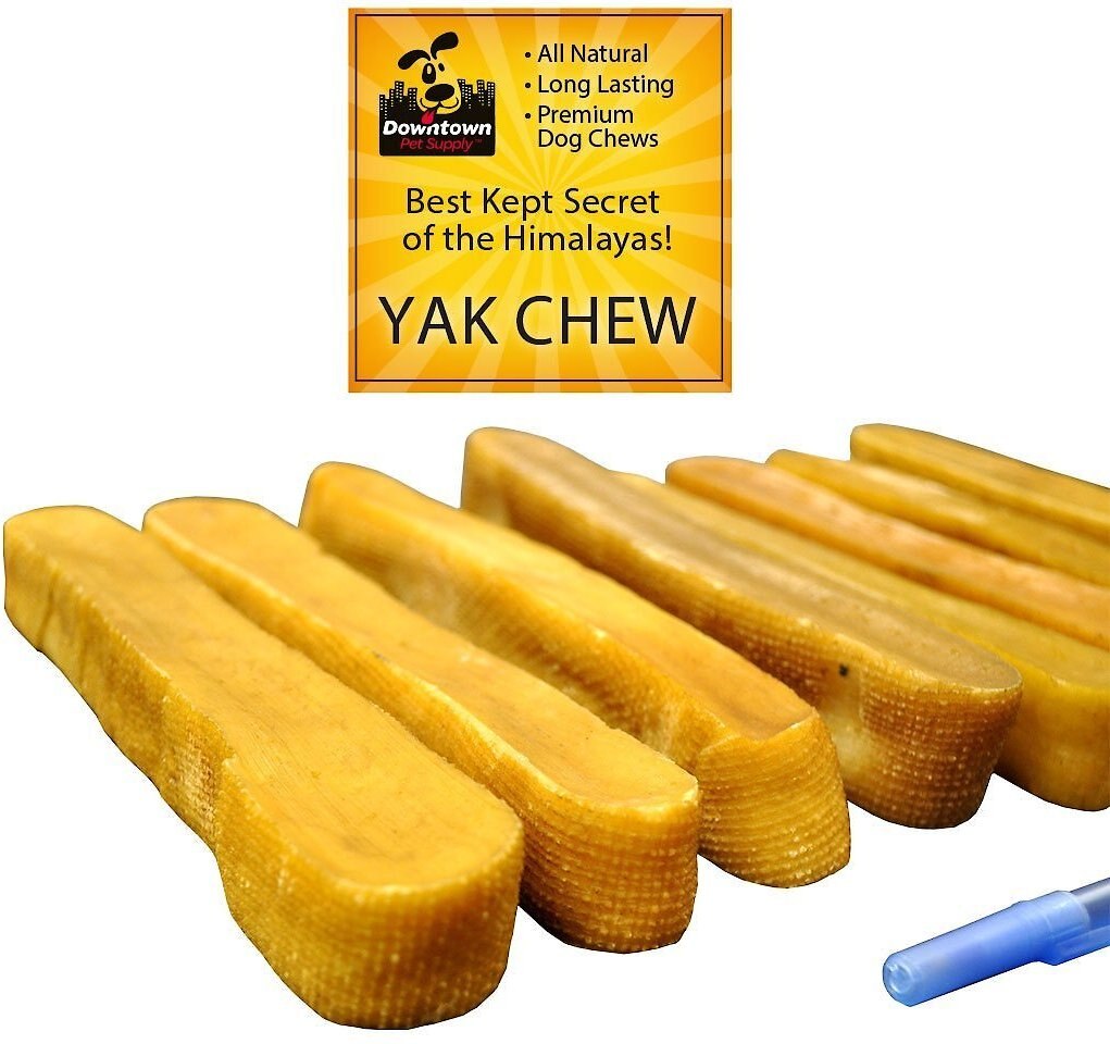DOWNTOWN PET SUPPLY Yak Chew Dog Treats, 1-lb bag - Chewy.com